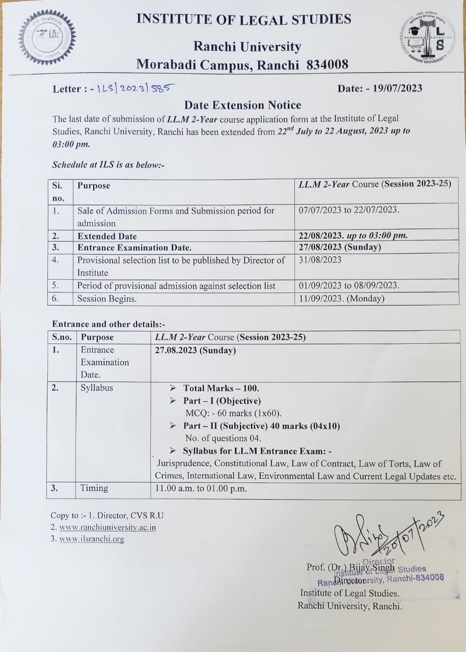 INSTITUTE OF LEGAL STUDIES